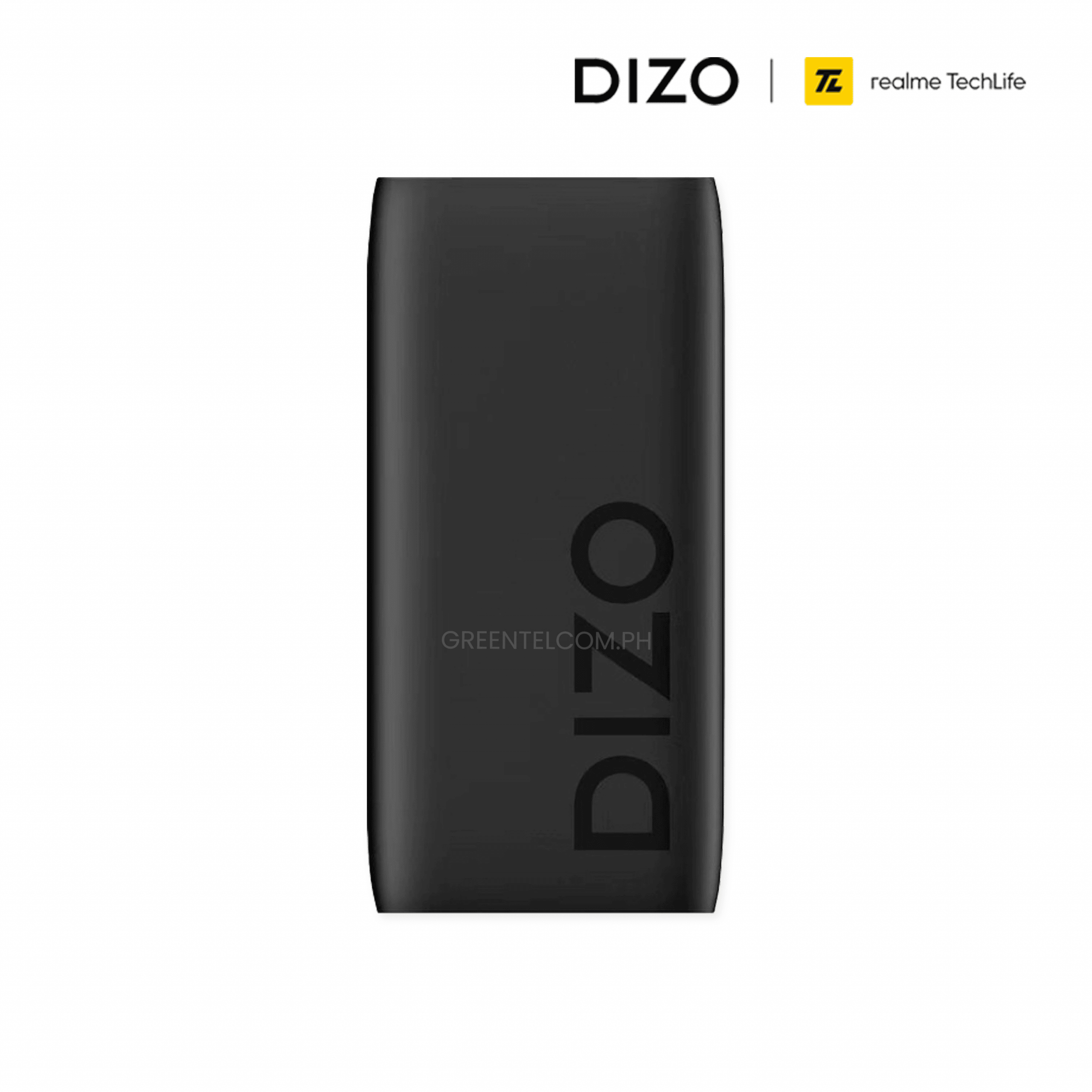 Dizo Powerbank -10000mAh – Black – GREENTELCOM