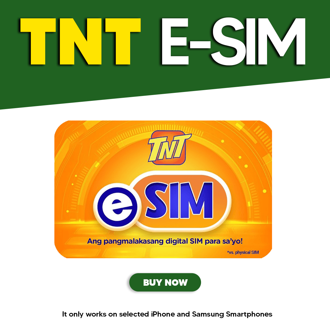 TNT esim (TNT Prepaid E-Sim) with free data up to 21gb + 110 mins ...